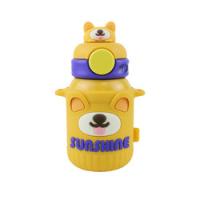China 550ml Stainless Steel Thermos Cup With  Food Grade Silicone Cover for sale
