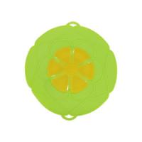China Food Grade Silicone Pan Lid Cover Reusable With Double Hangs For Cooking for sale