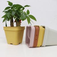 China Multi Functional Silicone Flower Pot Eco Friendly With Customized Logo for sale