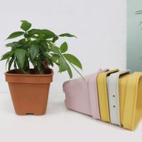 China Multi Functional Silicone Flower Pot Eco Friendly With Customized Logo for sale