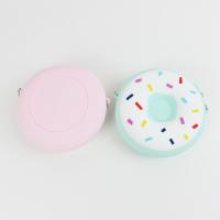 China Mini Silicone Donut Shoulder Bag Waterproof Colorful Multi Functional for sale