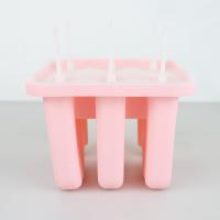 China Family DIY Ice Cream Mold Tray With Food Grade Soft Silicone Material for sale