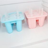 China Family DIY Ice Cream Mold Tray With Food Grade Soft Silicone Material for sale