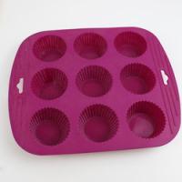 China Mini Doughnut Silicone Mould , Food Grade Silicone Baking Tray for sale