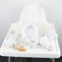 China 1Set 8 Pcs Silicone Baby Feeding Set Sustainable Pantone Color for sale