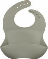 China Customized Logo Silicone Baby Bib , Waterproof Feeding Bibs For Girls Boys for sale