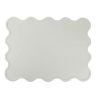 China Baby Toddler Silicone Non Slip Table Mat With Custom Laser Logo Debossed Printing for sale