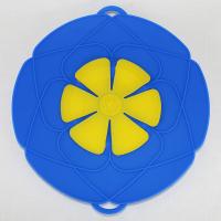 China Multi Function Silicone Pot Cover Heat Resistant Anti Spill For Kitchen for sale