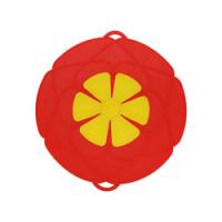 China Multi Function Silicone Pot Cover Heat Resistant Anti Spill For Kitchen for sale