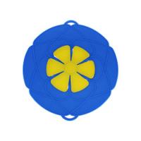 China Multi Function Silicone Pot Cover Heat Resistant Anti Spill For Kitchen for sale