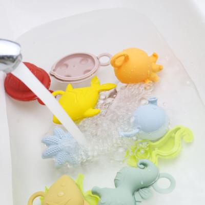 China Children Kids Floating Bath Silicone Toys Bpa Free Food Grade for sale