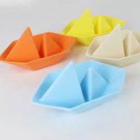China Floating Bath Silicone Boat Set Water Toys Bpa Free Food Grade for sale