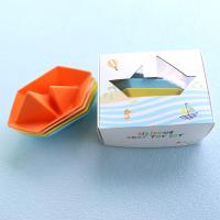 China Floating Bath Silicone Boat Set Water Toys Bpa Free Food Grade for sale