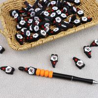 China Cute Cartoon Silicone Gnomes Focal Beads 100 Pcs Custom Low MOQ for sale
