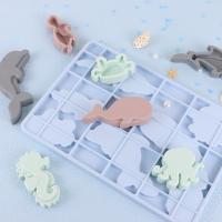 China Ocean World Silicone Puzzle BPA Free Eco Friendly For Kids Education for sale
