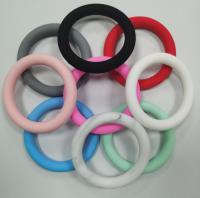 China Wholesale PISSEN Silicone focal o  ring Beads for DIY keychains for sale