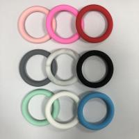 China Wholesale PISSEN Silicone focal o  ring Beads for DIY keychains for sale