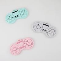 China Baby Teething Products - Washable Various Colors custom cute cartoon player controller shape silicone teethers toys for sale