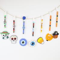 China Soft And Flexible Silicone Teether for 0-36 Months Baby DIY silicone teether keychains for halloween for sale