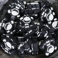 China Custom Non-toxic Silicone Teething Beads With Hole for Baby Teething focals for halloween christmas for sale