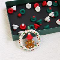 China Silicone O Ring Beads Safe And Non-Toxic Silicone 3D Christmas Hat Beads for sale