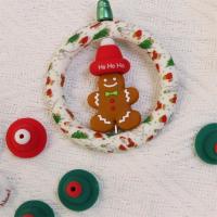 China Silicone O Ring Beads Safe And Non-Toxic Silicone 3D Christmas Hat Beads for sale