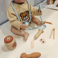 China ODM Silicone Infant Toys With Doctor Role Playing Functionality 8-Piece Role Play for sale