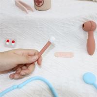 China ODM Baby Silicone Toys Eco-Friendly MOQ 100 BPA Free Kids Silicone Doctor Kit for sale
