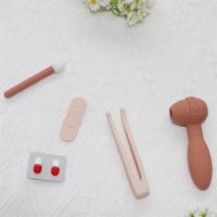 China 204g Silicone Doctor Toy Set Customized Medical Carry Case For Kids for sale