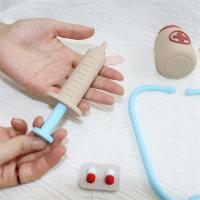 China Customized Baby Silicone Toys Function Doctor Role Playing Kids Nurse Role Toy Sets for sale
