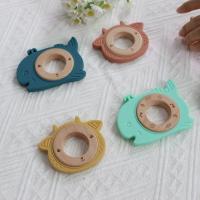 China Soothe Sore Gums Silicone Baby Teether Teething Playing Smooth Sheep Whale for sale