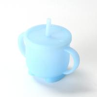 China Safe Food Grade Baby Silicone Cup For Easy And Comfortable Feeding for sale