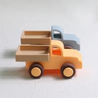 China Customized Baby Silicone Car Toys Running Silicone Vehicle Cars Kids Playing for sale