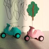 China custom and wholesale  Safe Silicone Vehicle Toys set for Babies ambulance truck motorcycles runny car toys for sale