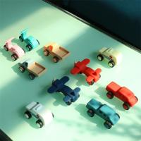 China custom and wholesale  Safe Silicone Vehicle Toys set for Babies ambulance truck motorcycles runny car toys for sale