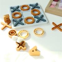 China Wholesale Full Silicone XO Puzzles Custom Logo Brand Baby Educational Silicone Puzzle Toys for sale