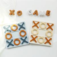 China Wholesale Full Silicone XO Puzzles Custom Logo Brand Baby Educational Silicone Puzzle Toys for sale