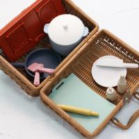 China Factory New Arrival Pretend Play Set Kitchen Toys Montessori Education Silica Gel Kitchen Silicone Toy for sale
