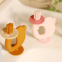 China BPA Free Teether Silicone Soft Texture Easy To Hold Helps With Teething Pain Relief Best Baby Teething Toys for sale