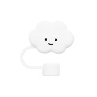 China Wholesale FULL Silicone Non Toxic PVC Free BPA Free Silicone Straw Topper Cloud Covers Perfect For 6-12mm Straw for sale