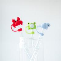China Full Silicone Straw Cover In 3D Design For Stanley Cup Tumblers 6-12mm Straw / Sippy for sale