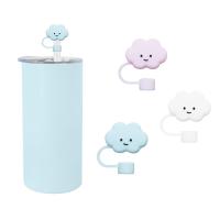 China Different Flower Silicone Straw Straw Hat Cap Toppers Covers For Tumbler Cup for sale