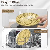 China Custom New Maze Design Outward Fun Dogs Food Licking Puzzle Bowls Silicone BPA free Pet Slow Feeder Dog Bowl Plate for sale