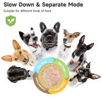 China Custom New Maze Design Outward Fun Dogs Food Licking Puzzle Bowls Silicone BPA free Pet Slow Feeder Dog Bowl Plate for sale