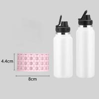 China Custom 3D Silicone cup Bumper Boot Bottle Sleeve for 20 30 40 oz Tumbler with Handle  cup silicone cover bottles bottom cover for sale