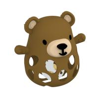 China Animal Fox And Bear Medical Grade Relief for Babies 0-6 Months Soothes Teething Pain Silicone Teether for Babies with Easy-Grab for sale