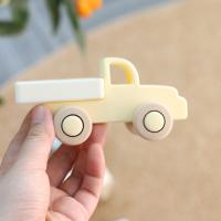 China Food Grade Silicone Baby Teething Toy for Molars Infant Toys for Babies 3+ Food Grade Silicone Car Tractor Silicone Kid Toys for sale