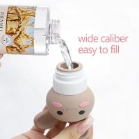 China Wholesale 90ML Portable Leak Proof Squeezable Cosmetic Container Travel Kit Silicone Shampoo Travel Bottle Set For Toiletries for sale