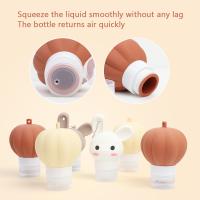 China Wholesale 90ML Portable Leak Proof Squeezable Cosmetic Container Travel Kit Silicone Shampoo Travel Bottle Set For Toiletries for sale