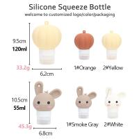 China Wholesale 90ML Portable Leak Proof Squeezable Cosmetic Container Travel Kit Silicone Shampoo Travel Bottle Set For Toiletries for sale